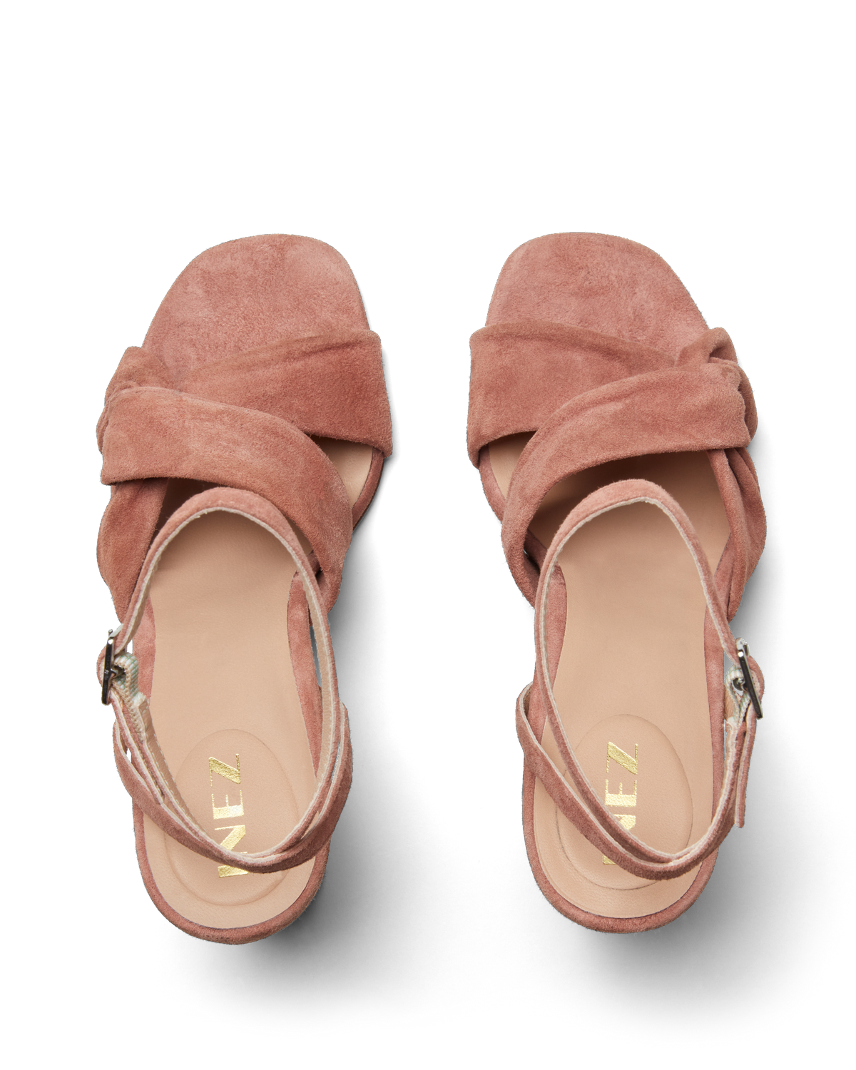 Isabel: Clay Pink Suede — INEZ